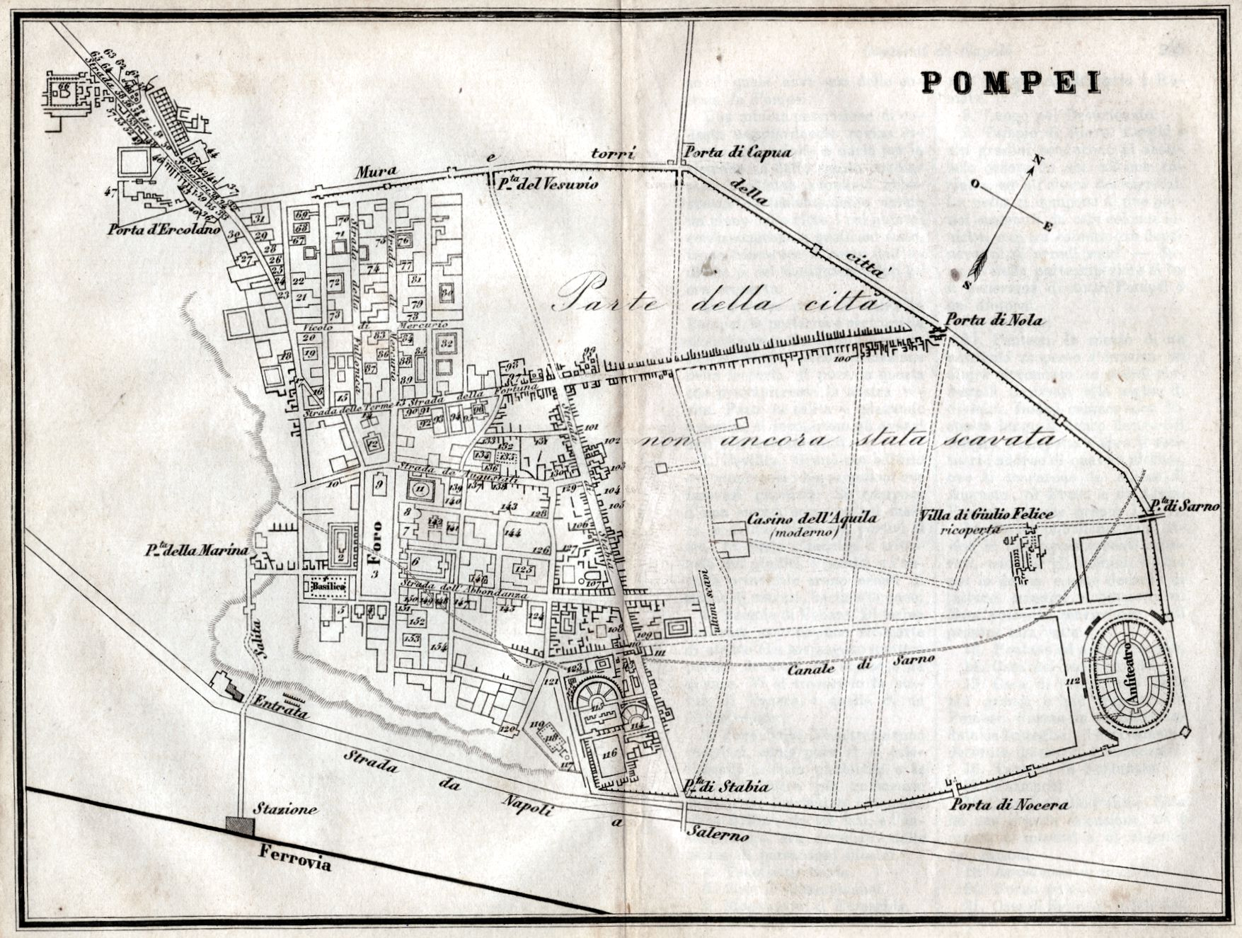 maps pompeii